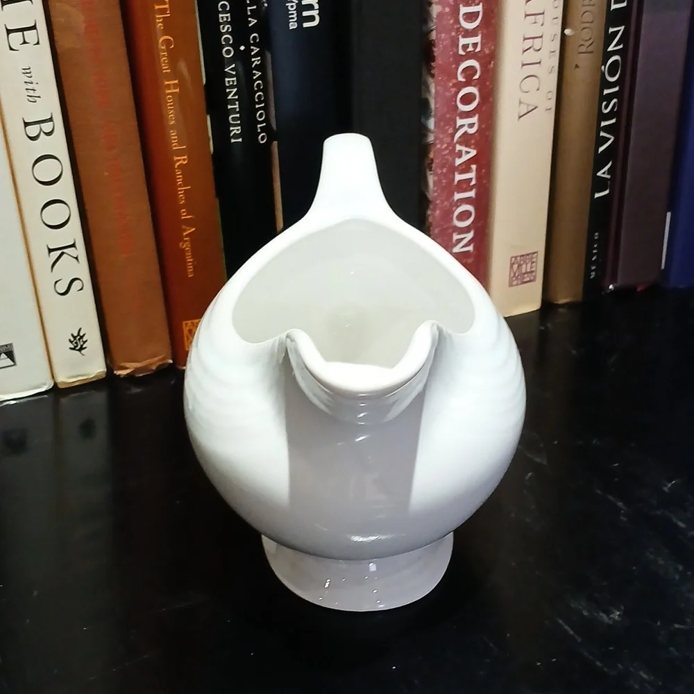 Fiestaware | Kitchen | Fiesta Ware White Gravysauce Boat | Poshmark